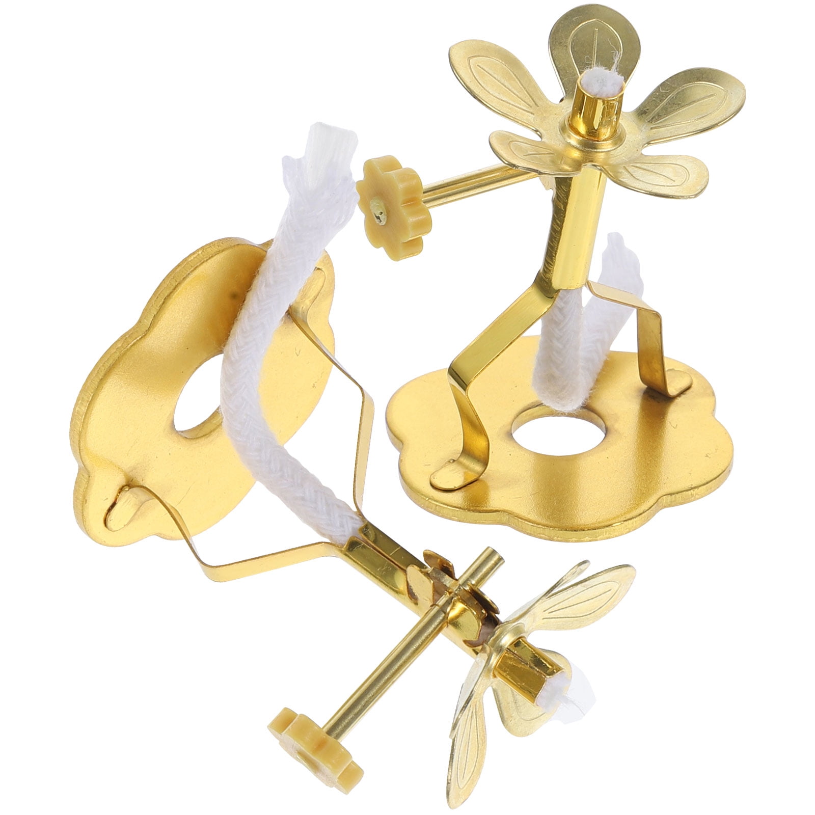 4 Pcs Wick Holder Storage Rack Oil Lamp Kerosene Lamps Candle Burner ...