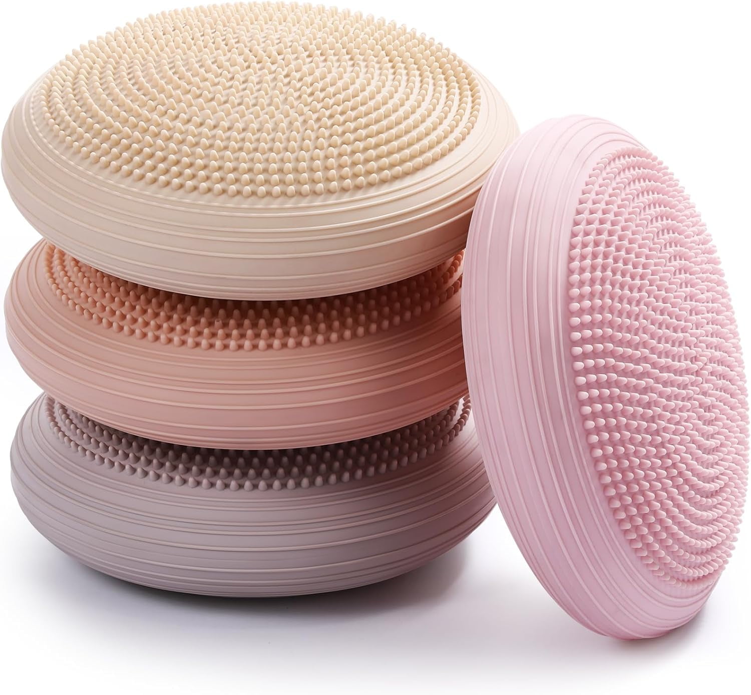 4 Pcs Wiggle Seat Inflated Wobble Cushion for Sensory Kid 13 Inches ...