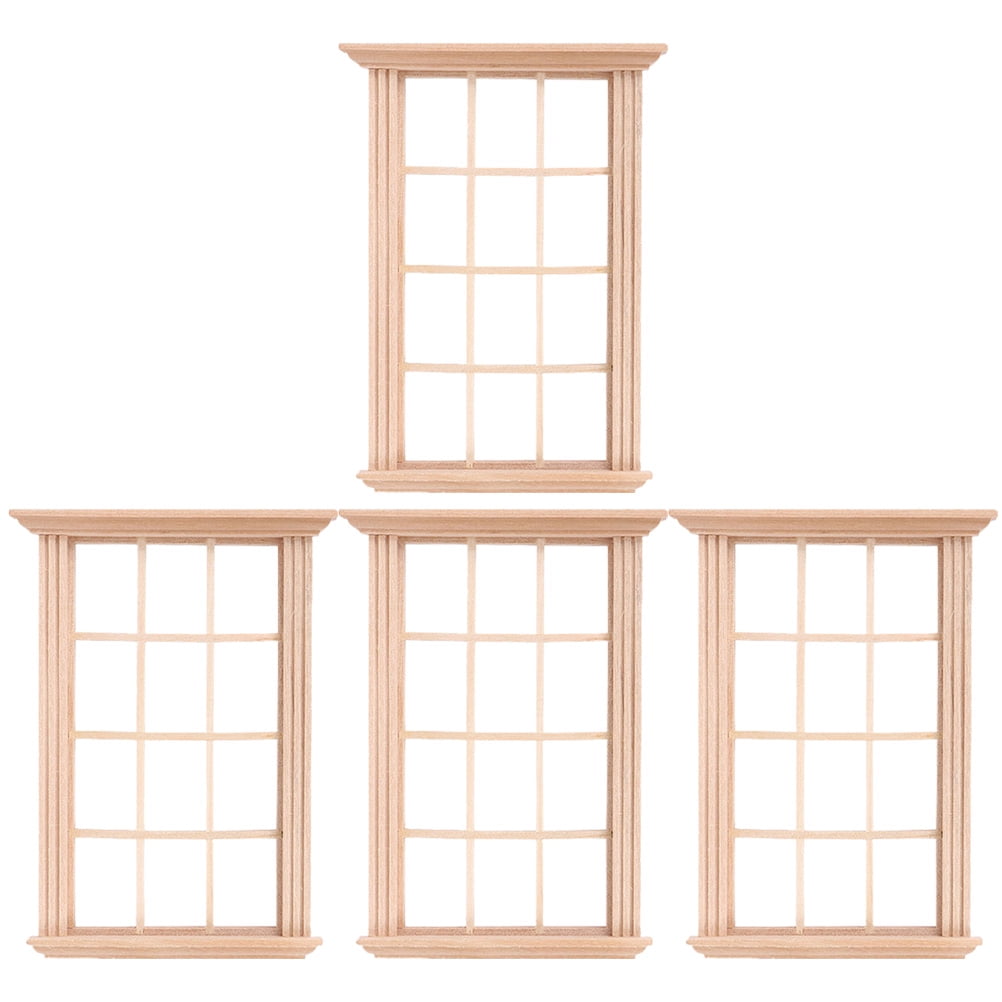 DRAFIDEEP Simulation Window For Dollhouse Miniature Scene Accessories ...