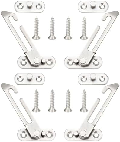 4 Pcs Window Limiter, Casement Stopper Window Limiter Stainless Steel ...