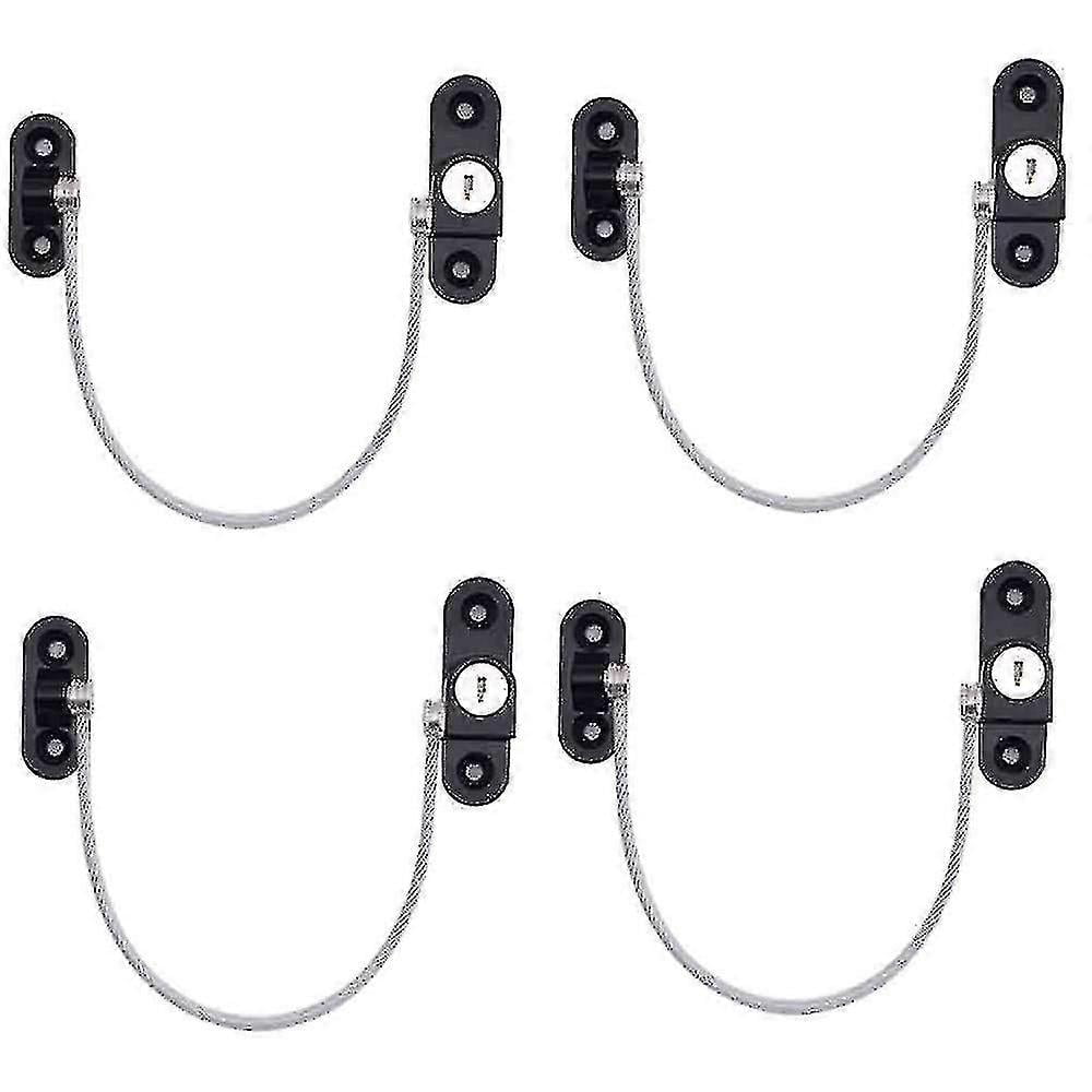 4 Pcs Window Restrictor Locks Window Restrictors Baby Security Window ...