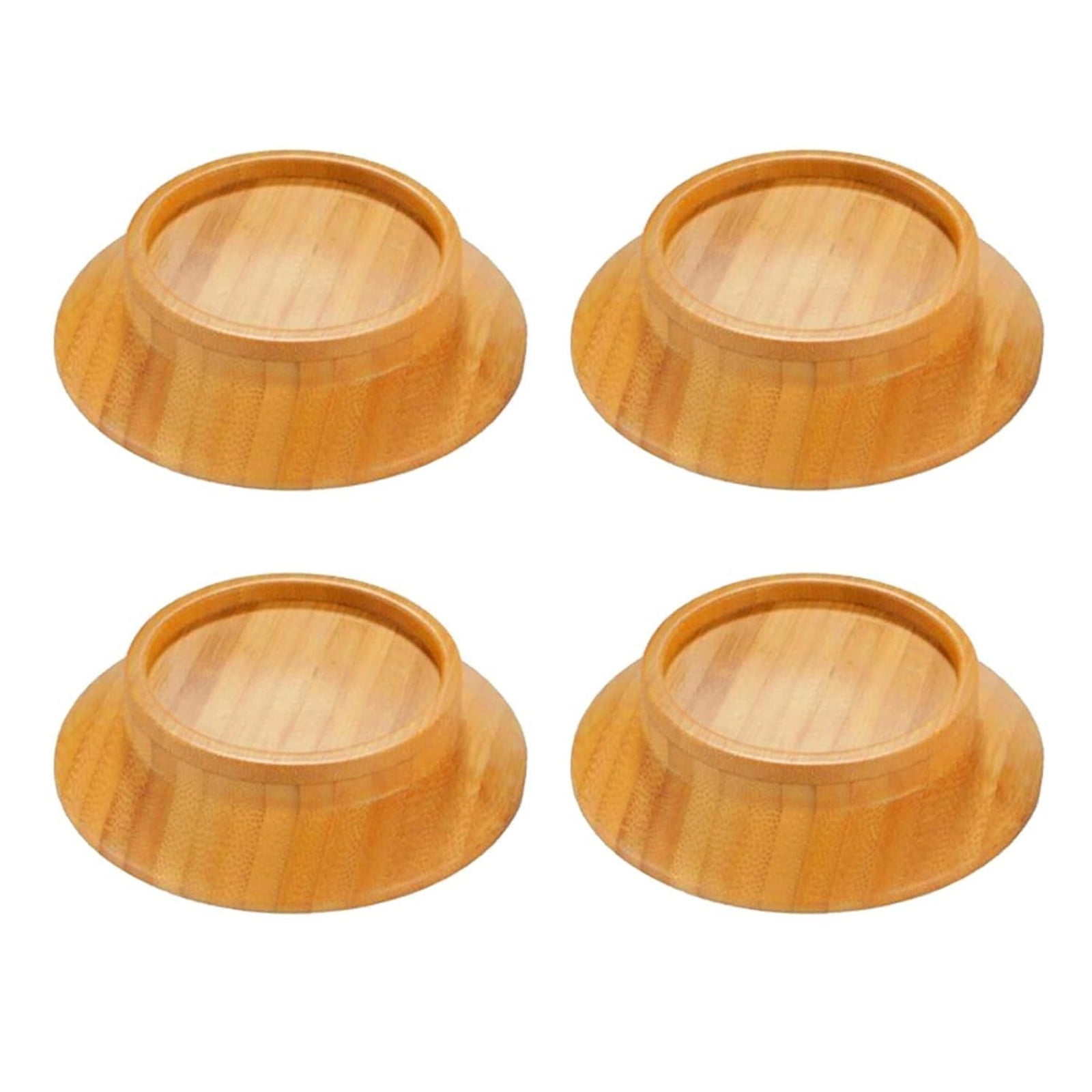 4 Pcs Wine Glass Cup Covers, Bamboo Drinking Glass Covers Charcuteries ...