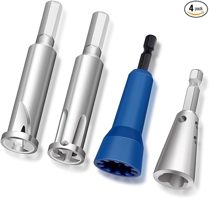 4 Pcs Wire Twister Tool for Drill, Wire Nut Twister Wire Stripper Tool ...