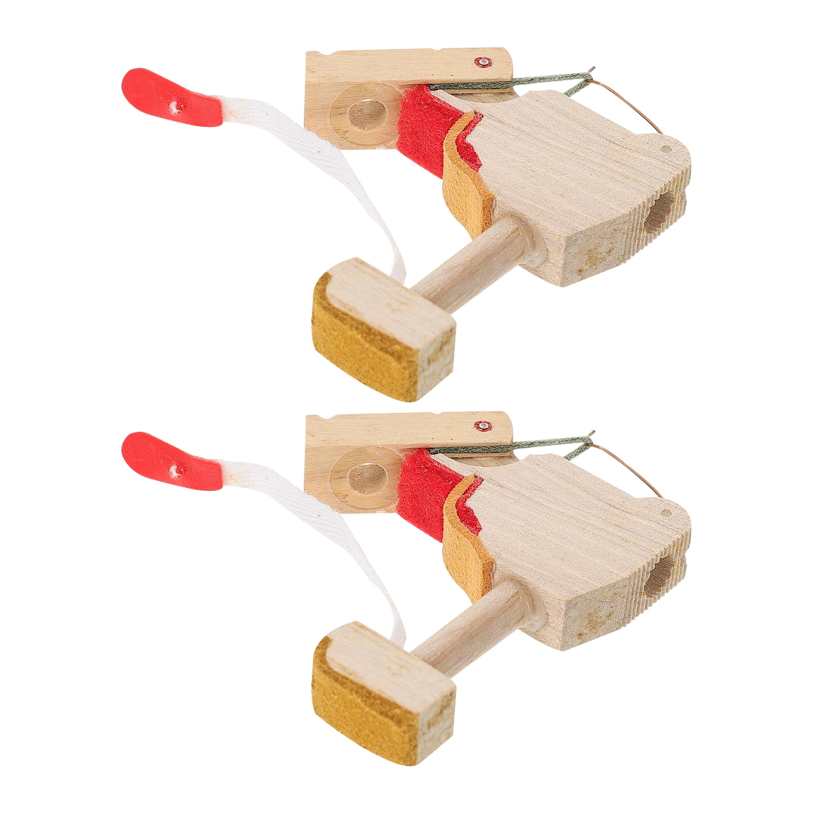 4 Pcs Wooden Keyboard Piano Hammer Butt for Vertical Parts Keypad ...