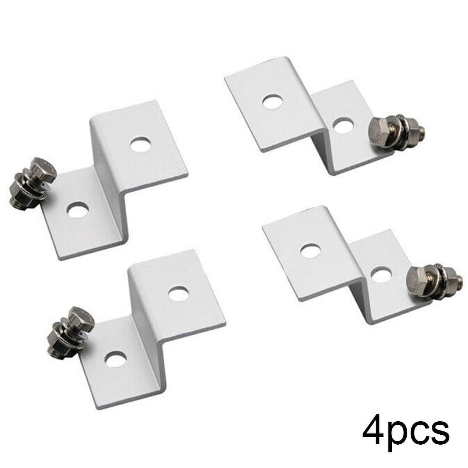 4 Pcs Z Style Panel Mounts Solar Energy Battery Panel Mounting Brackets ...