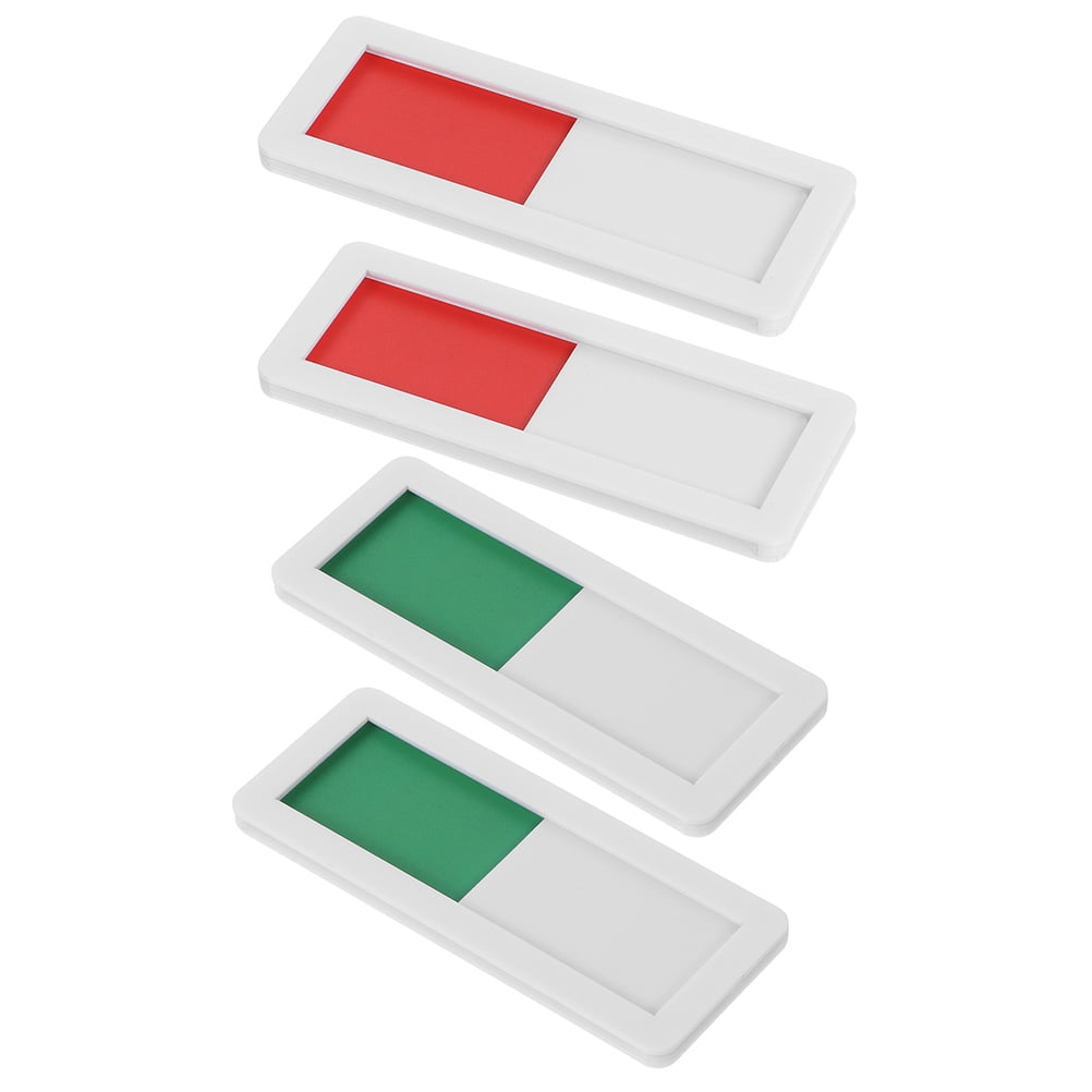 4 Pcs over Door Hanger Sign Signage Plate Push Room Status Office ...
