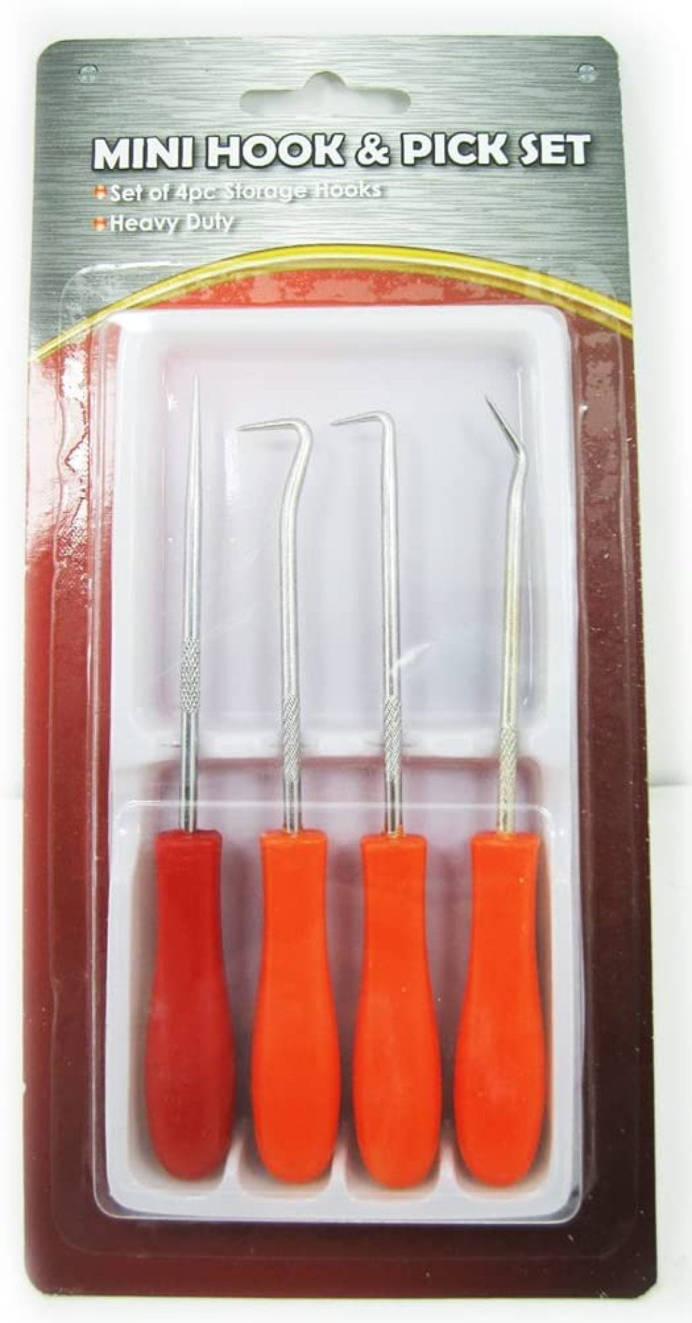 4 Pcs/set Mini Pick & Hook Set O-rings Seal Puller Tool Remover ...