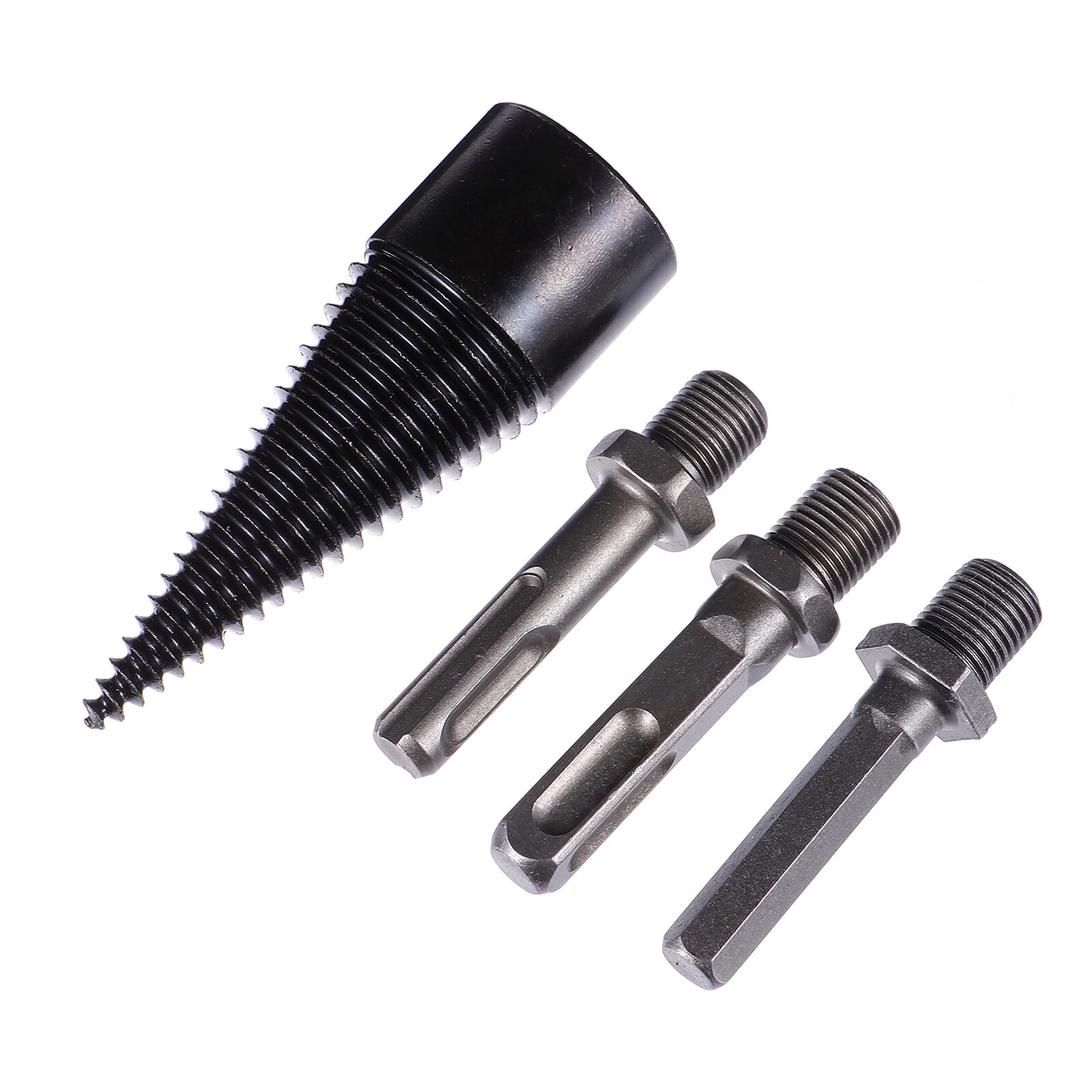 4pcs/set Firewood Chopper Drill Bits Power Tool Drill Bits Splitting ...