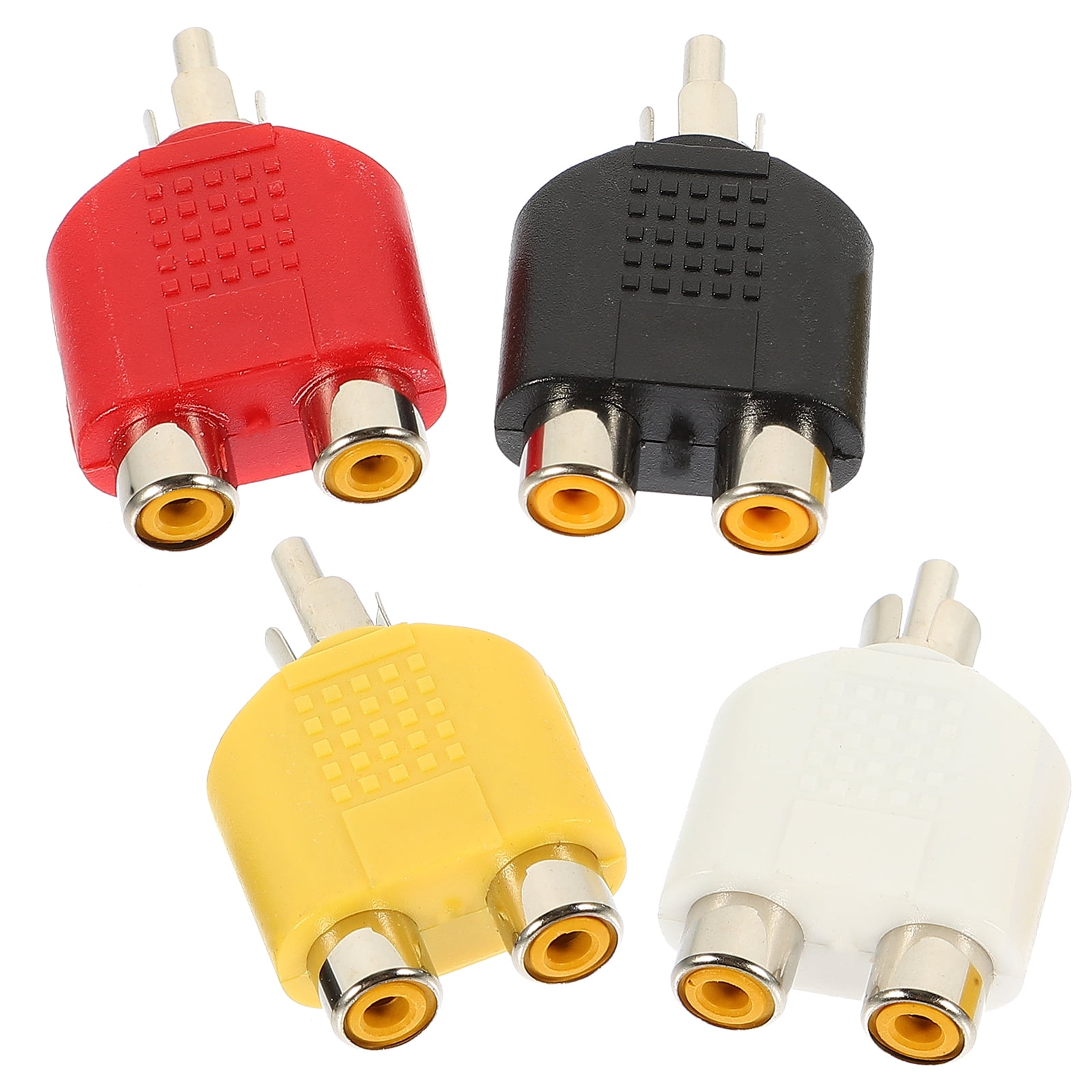 Zinc Alloy RCA Splitter Male to Double Female Adapter for Connecting ...