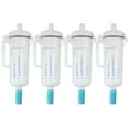 4 Pentair R211084K Clear Leaf Traps with Handle Pool Spa Replacement ...