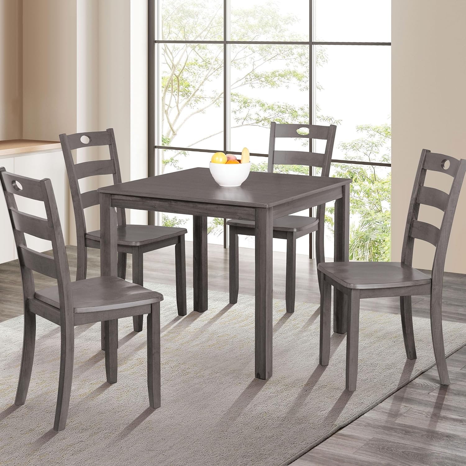 4 - Person Dining Table Set(Set of 5) - Walmart.com