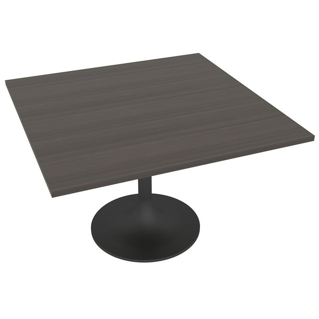 4 Person Square Meeting Table Tulip Base 46" Pedestal Office Table ...
