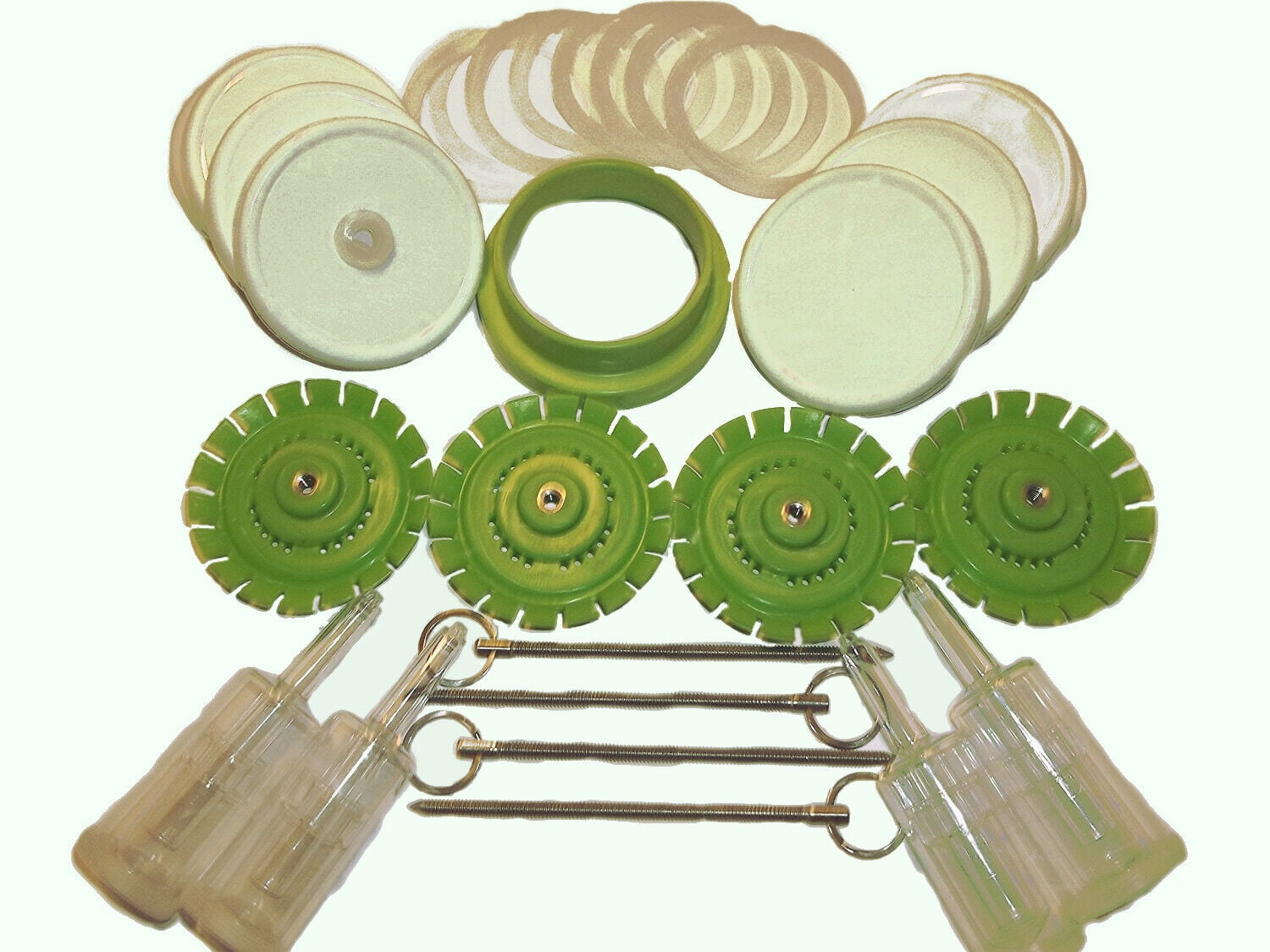 4 Pickle*Pusher Complete Fermenting Kits for Mason Jar - Walmart.com