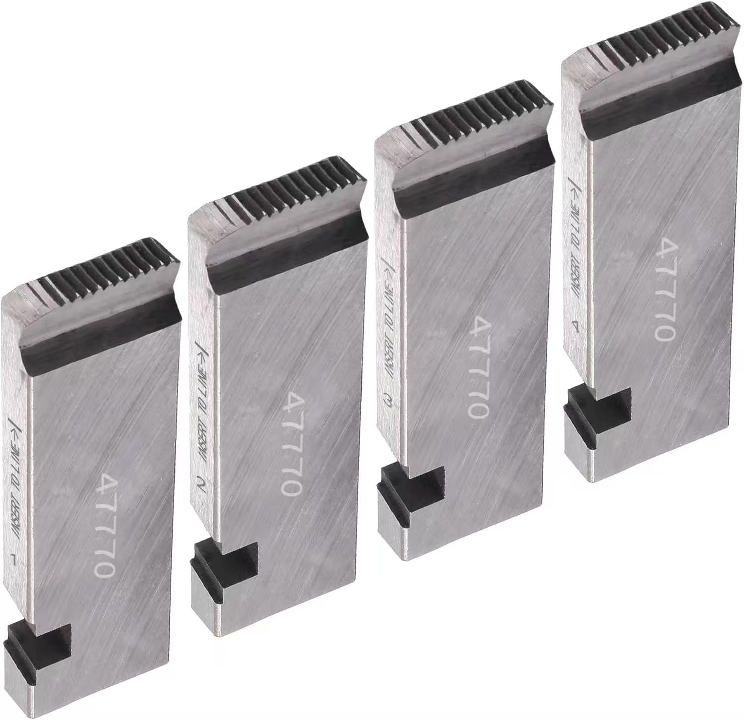 4-Piece 47770 Pipe Threading Die Set with Storage Case- Heavy Duty NPT ...