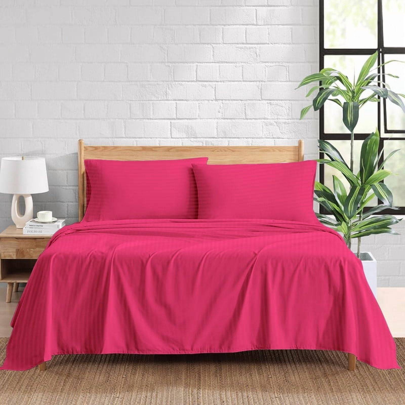 4-Piece 500 Thread Count Egyptian Cotton Sheet Set, RV Short Queen Size ...