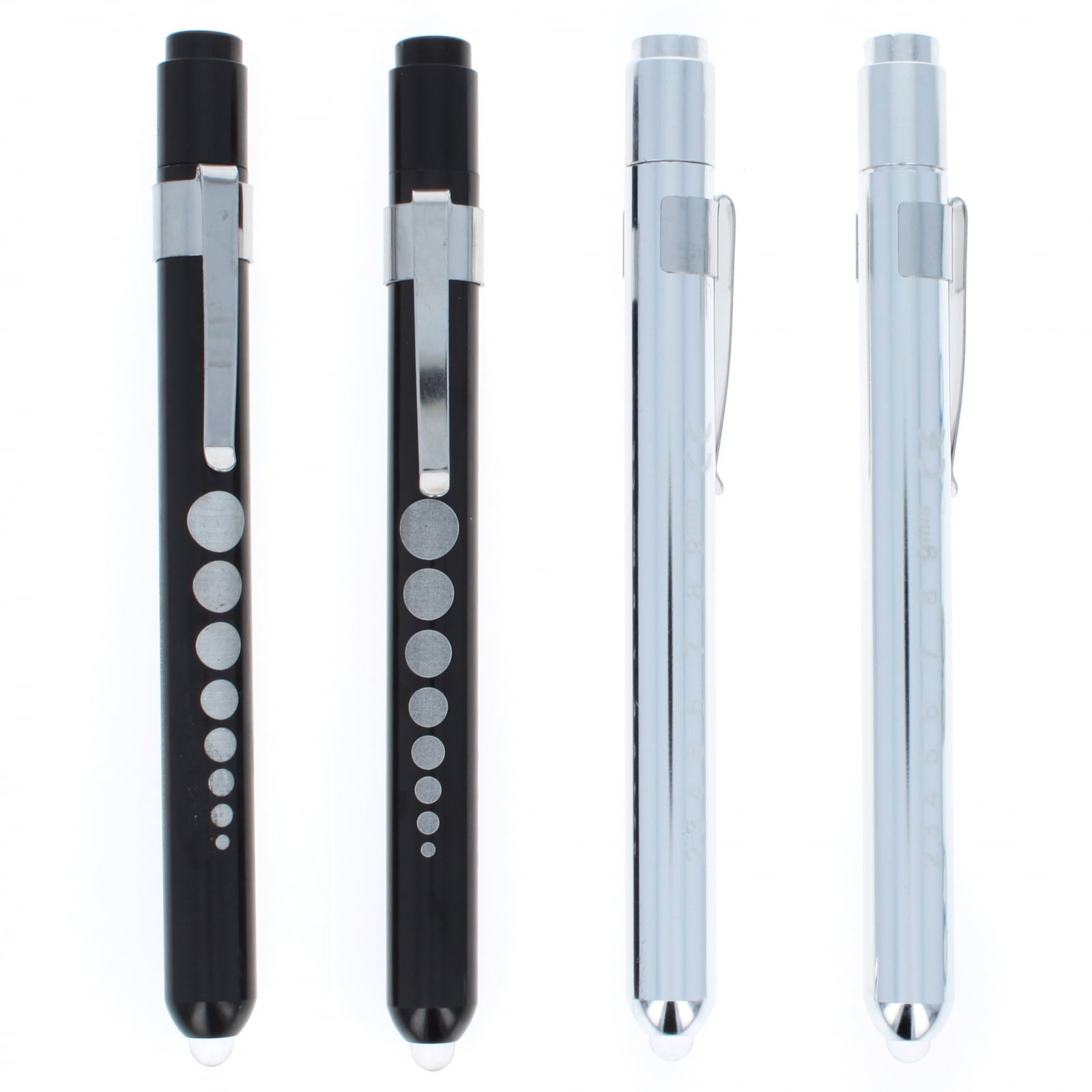 4 Piece ASR Federal Warm and White Light EMT Diagnostic Pen Light Set ...