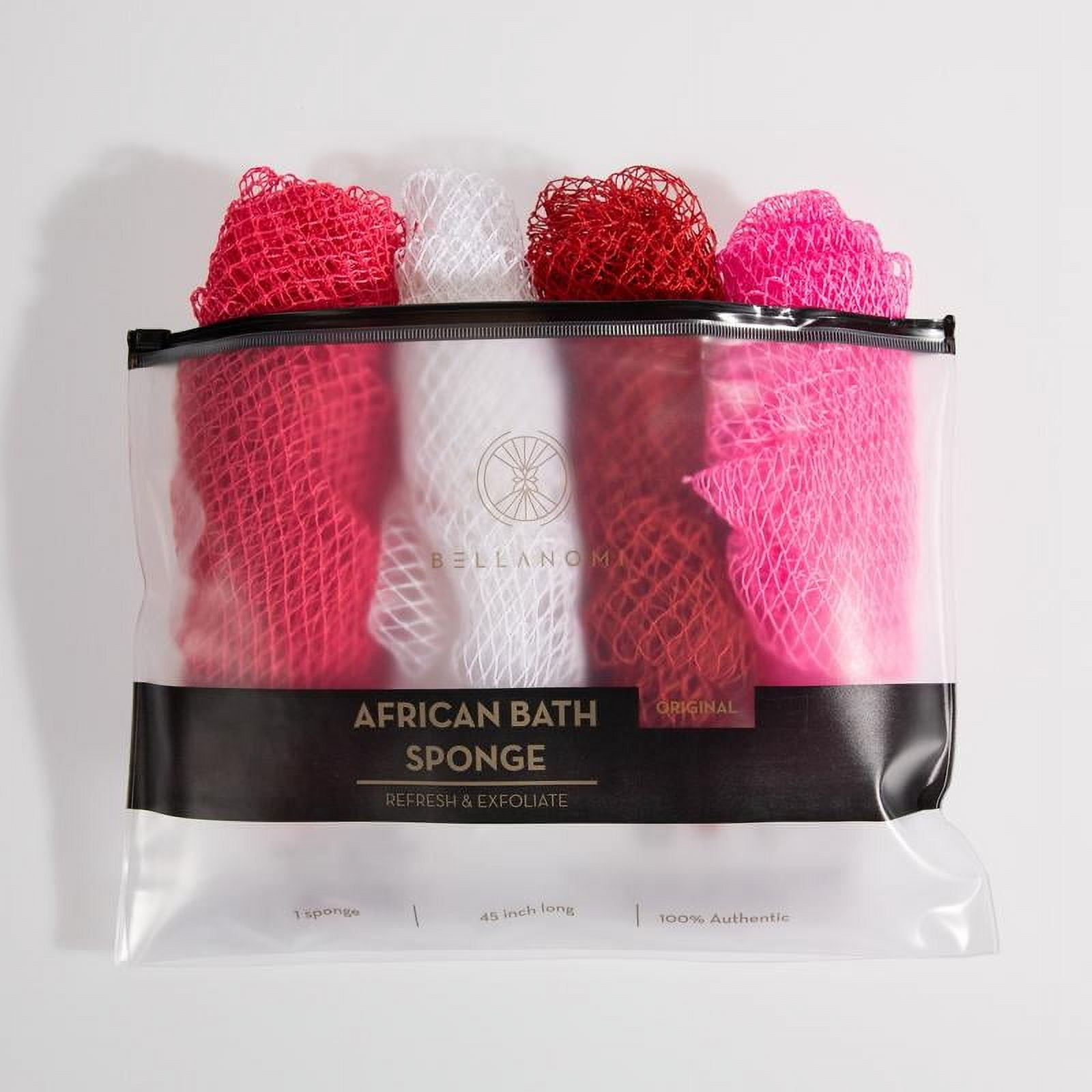 4 Piece African Exfoliating Net Sponge Bundle, Ethically Sourced from ...