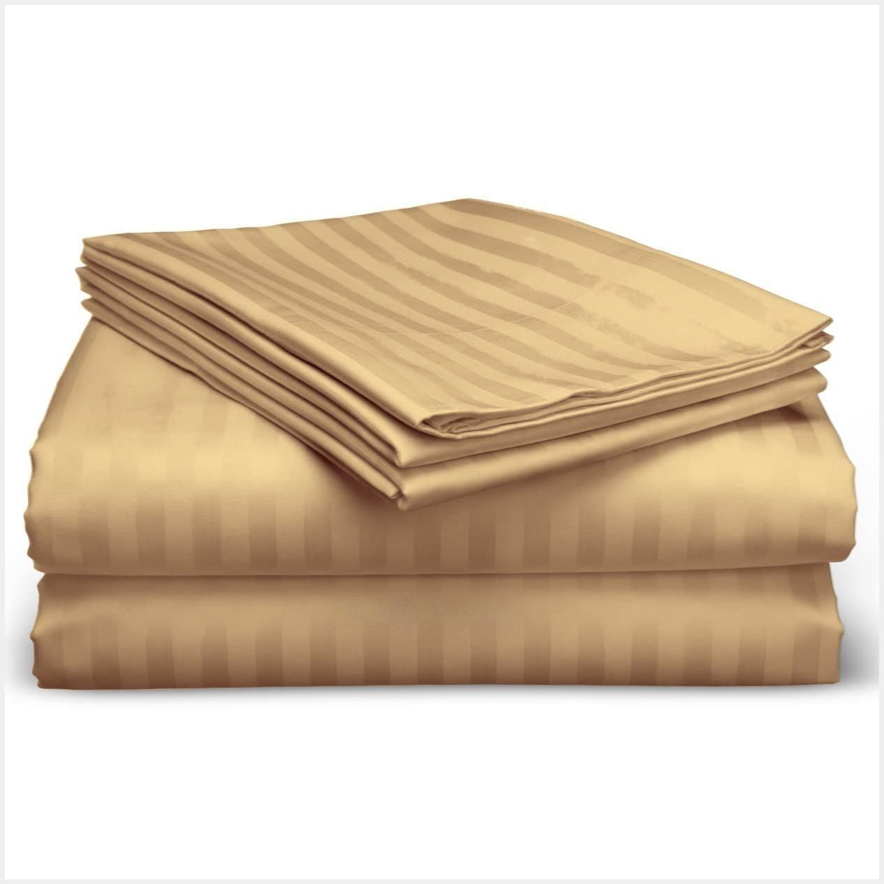 4 Piece Boat Sheet Set, 100% Egyptian Cotton, 600 Thread Count, 22 ...