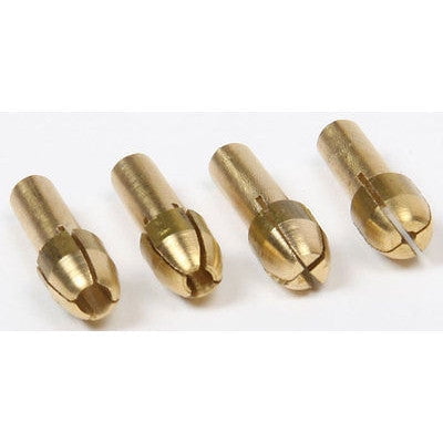 4 Piece Brass Mini Collet Set for Dremel - Walmart.com