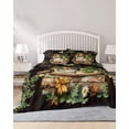4 Piece Cal. King Sheet Set Forest Frog Sheets Set for Cal. King Size ...