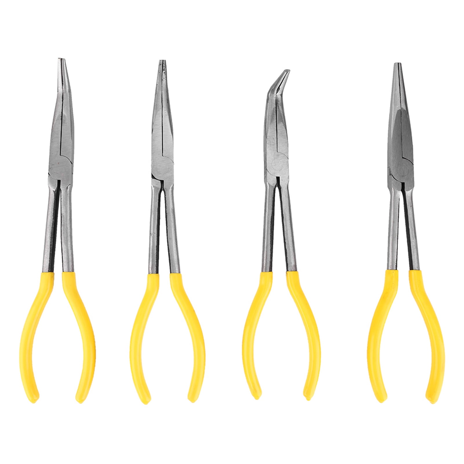 4-Piece Carbon Steel Pliers Set with Bending Tips - Walmart.com