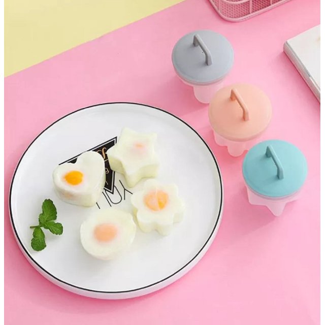 4-Piece Cartoon Egg Boiler & Steamer Set – Multi-Functional Egg Cooker ...