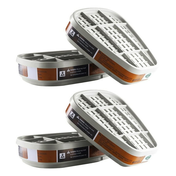 4-Piece Cartridge Protector Set for 6800 7502 Face Filter 6200 6001cn ...