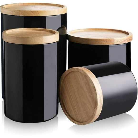 4 piece kitchen canister sets