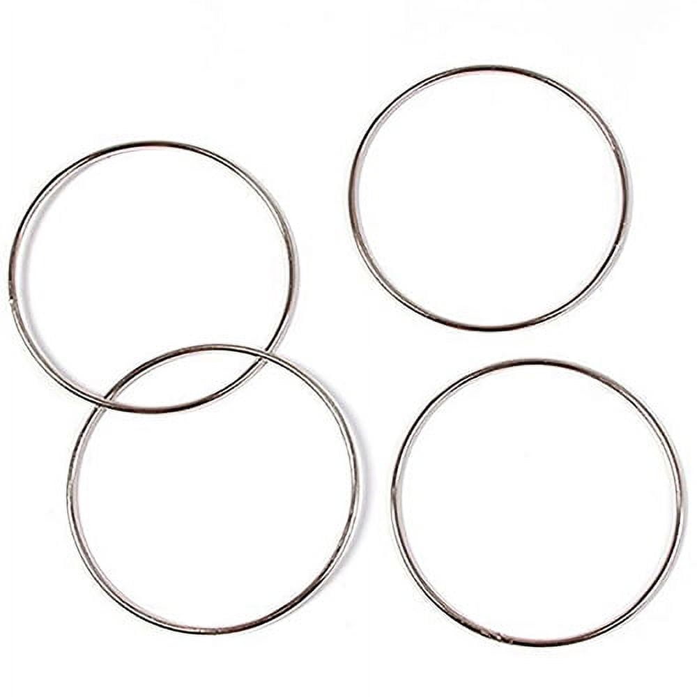 4-Piece Chinese Linking Rings Set - Classic Magic Prop for Kids' Party ...