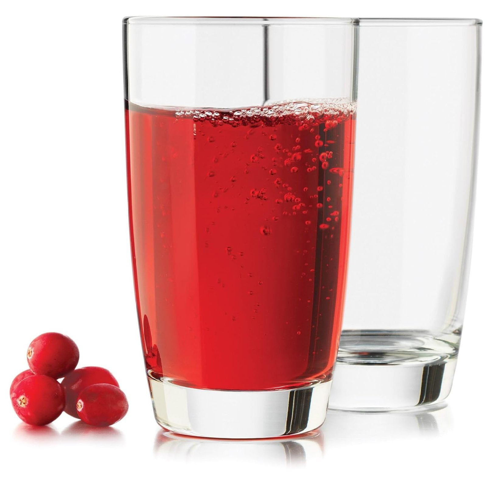 4-Piece Classic Heavy Base Juice Glass, 8-Ounce, Clear - Walmart.com