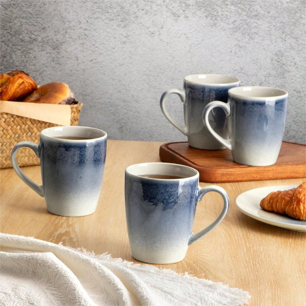 4-Piece Coffee Mug Set, 14 Oz Gradient Color Mug Set Of 4 - Walmart.com
