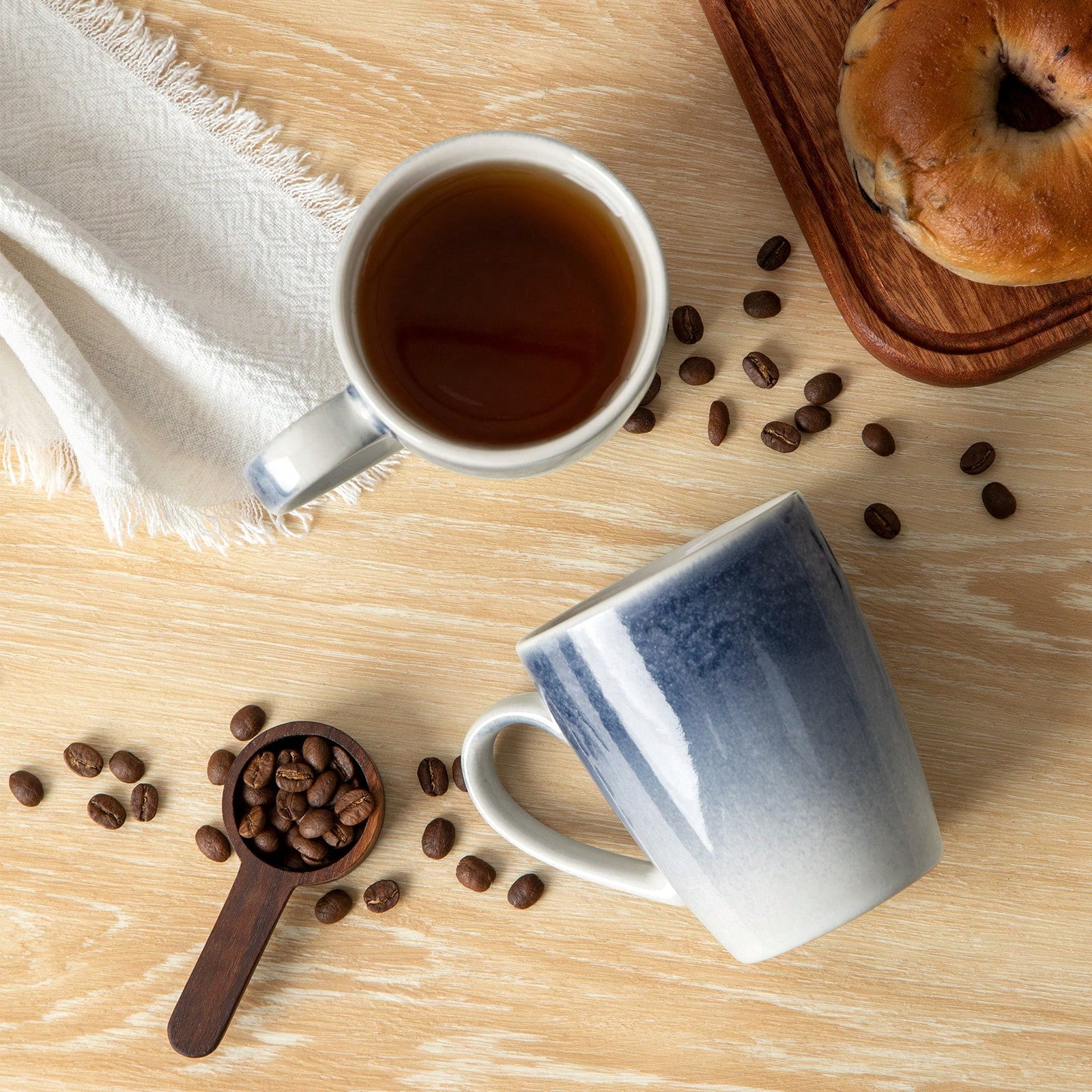 4-Piece Coffee Mug Set, 14 Oz Gradient Color Mug Set Of 4 - Walmart.com