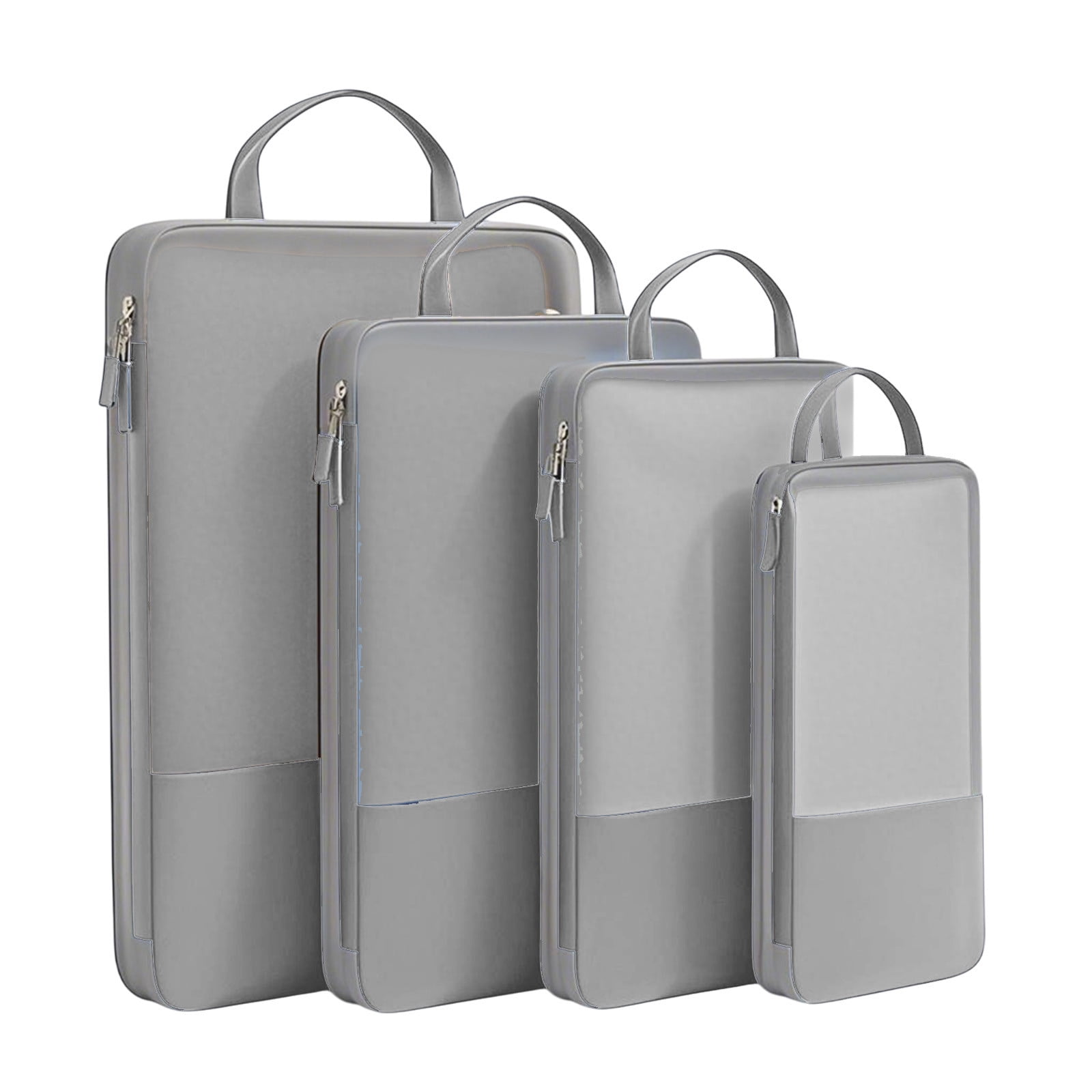 4 Piece Compression Packing Cubes Set for Luggage - Space Saving ...