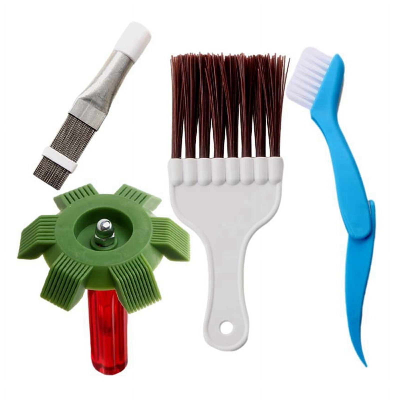 4-Piece Condenser Cleaning Brush Set, Suitable for Dryers, Air ...