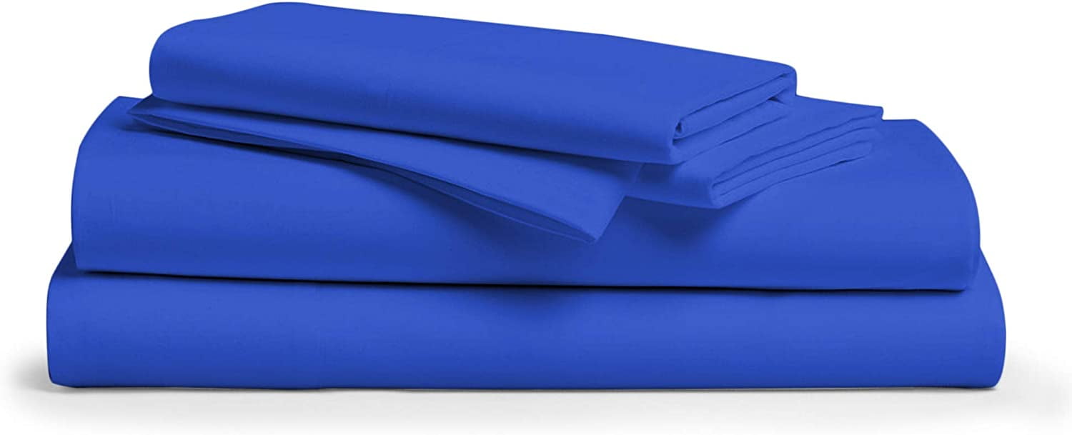 4 Piece Cot Sheet , 400 TC, Egyptian Cotton, 10" Deep - 33 x 75- Royal ...