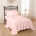 4 Piece Cot Sheets Set 30" x 80" with 6 Inch Deep 100% Egyptian Cotton ...