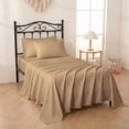 4 Piece Cot Sheets Set 33" x 75" with 6 Inch Deep 100% Egyptian Cotton ...