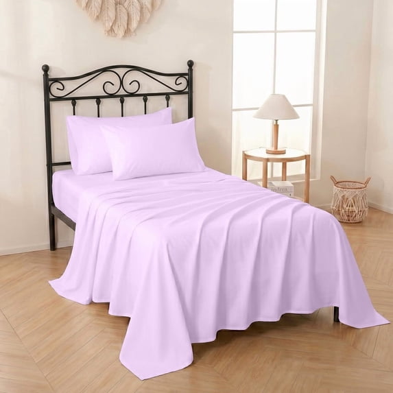 4 Piece Cot Sheets Set 33" x 75" with 9 Inch Deep 100% Egyptian Cotton ...