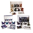 4-Piece Cursed Creature 3D Beaded DIY Kit, Gothic Shadow Moth Crow ...