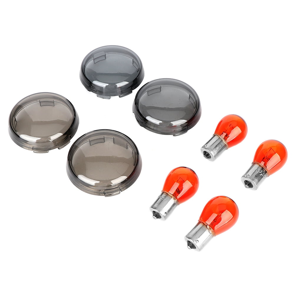 4-Piece Dome Style Light Cover Kit for Direction Indicators Universal ...