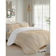 4 Piece Duvet Cover Set Cal king, Gradient Yellow Abstract Texture Soft ...