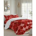 4 Piece Duvet Cover Set Cal king, Nautical Ocean Fish Scale Soft ...