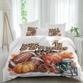 4 Piece Duvet Cover Set Full, Leopard FALL Rugby Sports Soft Breathable ...