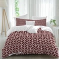 4 Piece Duvet Cover Set Full, Modern Minimalist Line Theme Soft ...