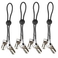 4 Piece Elastic Bed Sheet Straps with Metal Adjustable Clips for ...