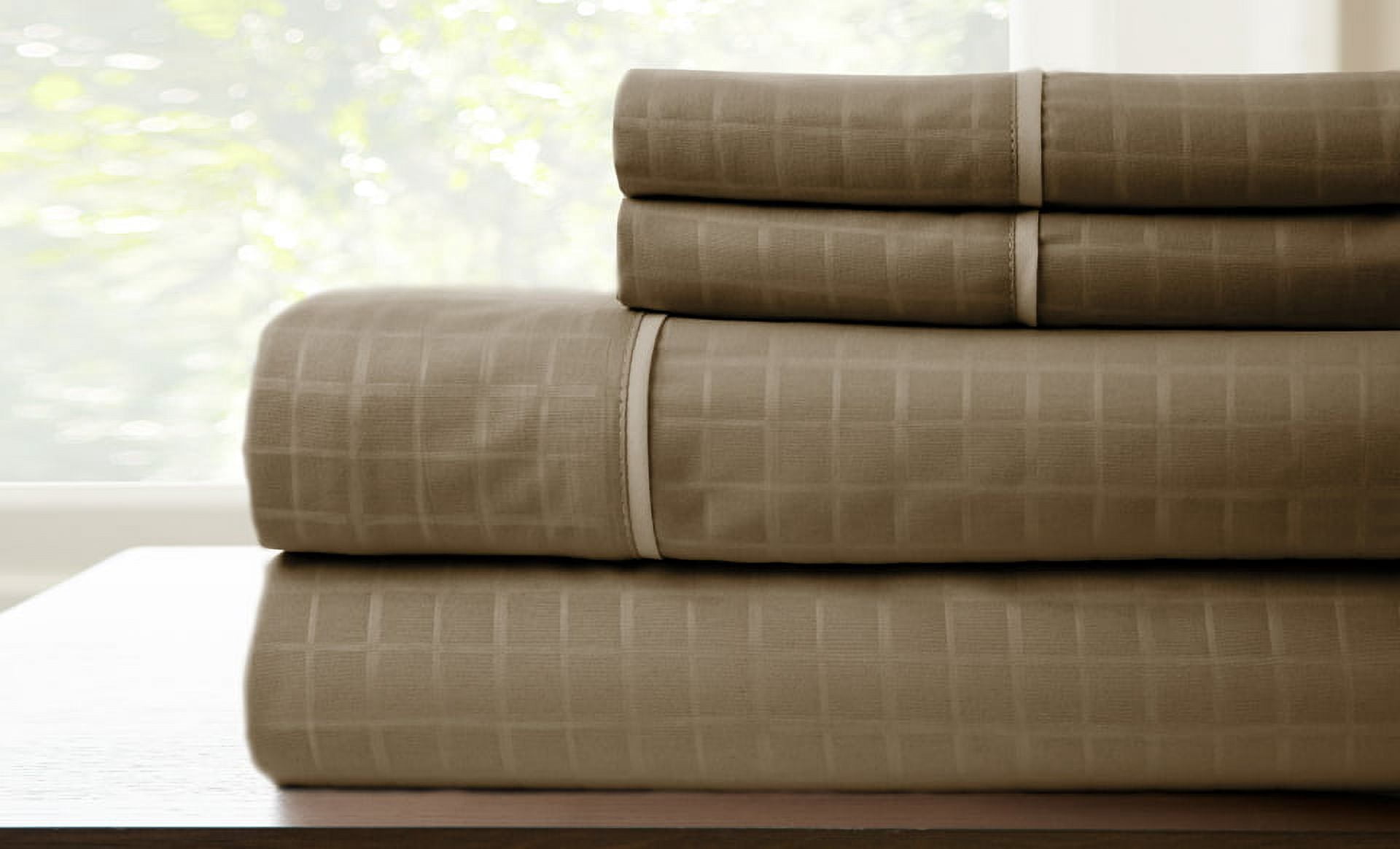 4 Piece Embossed Sheet Set - Walmart.com