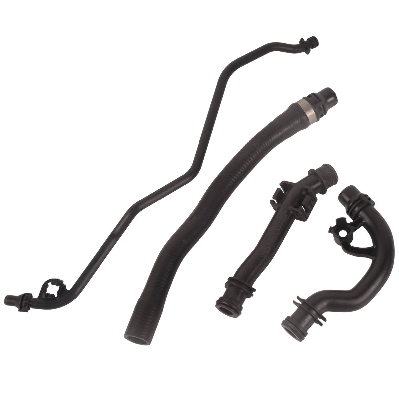 4-Piece Engine Intake Manifold Hose Set for Enhanced Performance-4PCS ...