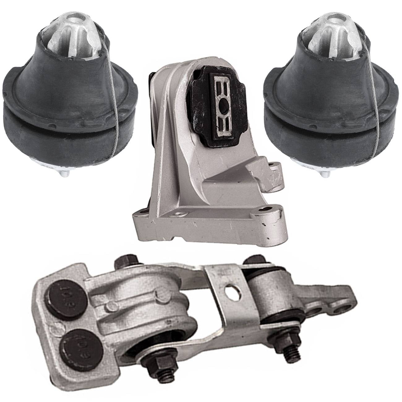 4-Piece Engine and Transmission Mount Set - Vibration Dampening Motor ...
