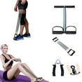 4 Piece Fitness Bundle - 1X Tummy Trimmer, 1X Steel Spring Chest ...