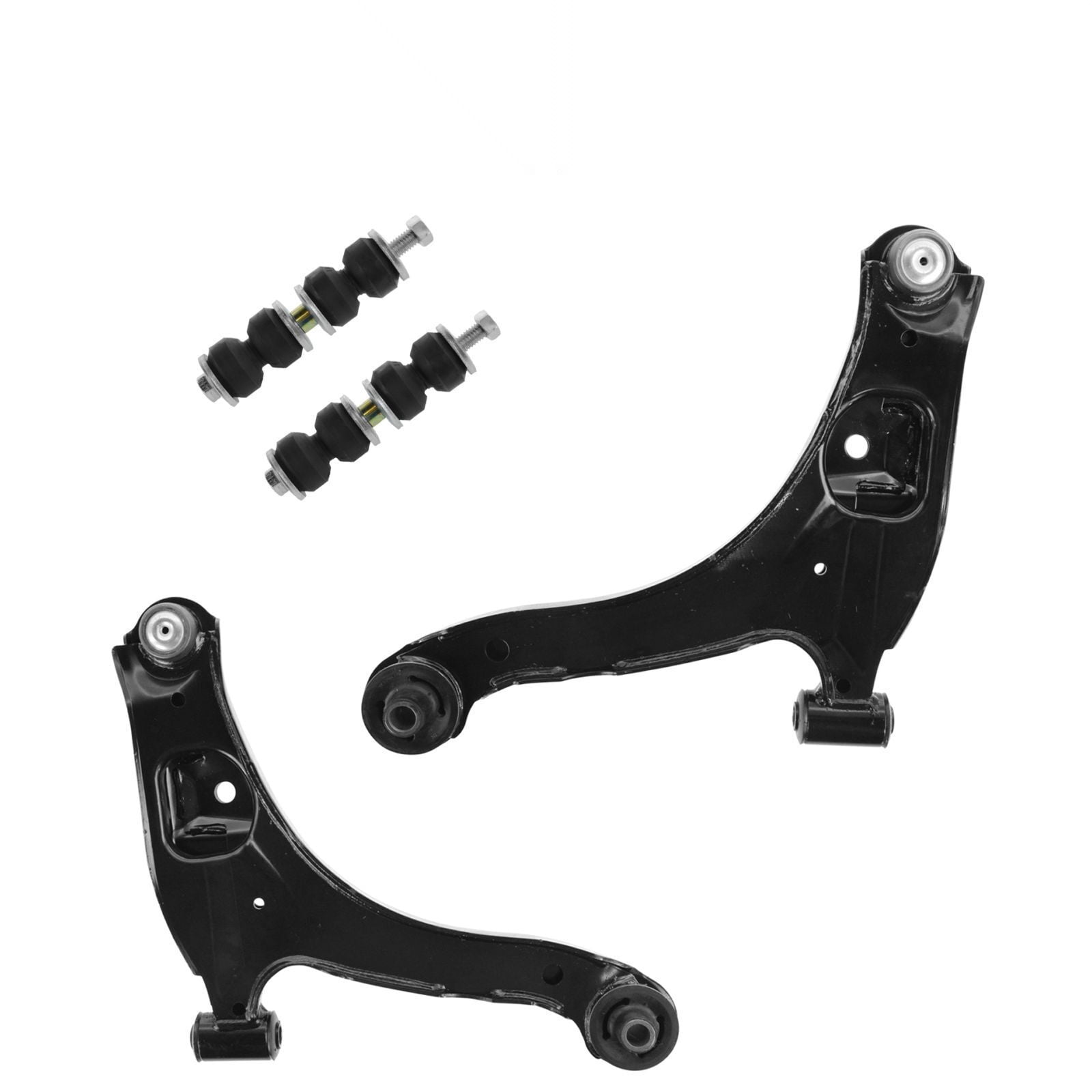 4 Piece Front Lower Control Arm & Sway Bar Kit for PT for Cruiser & for ...